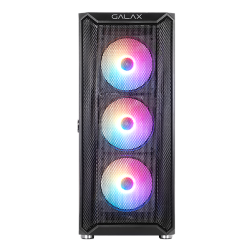 Case Galax Gaming Revolution-07 Black CGG7AGBA4B0 (Đen)